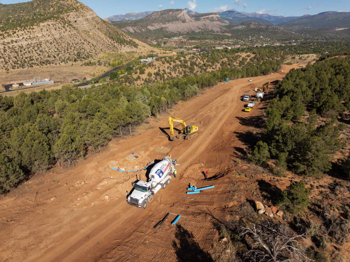 Ewing Mesa Road Project - Four Corners Materials